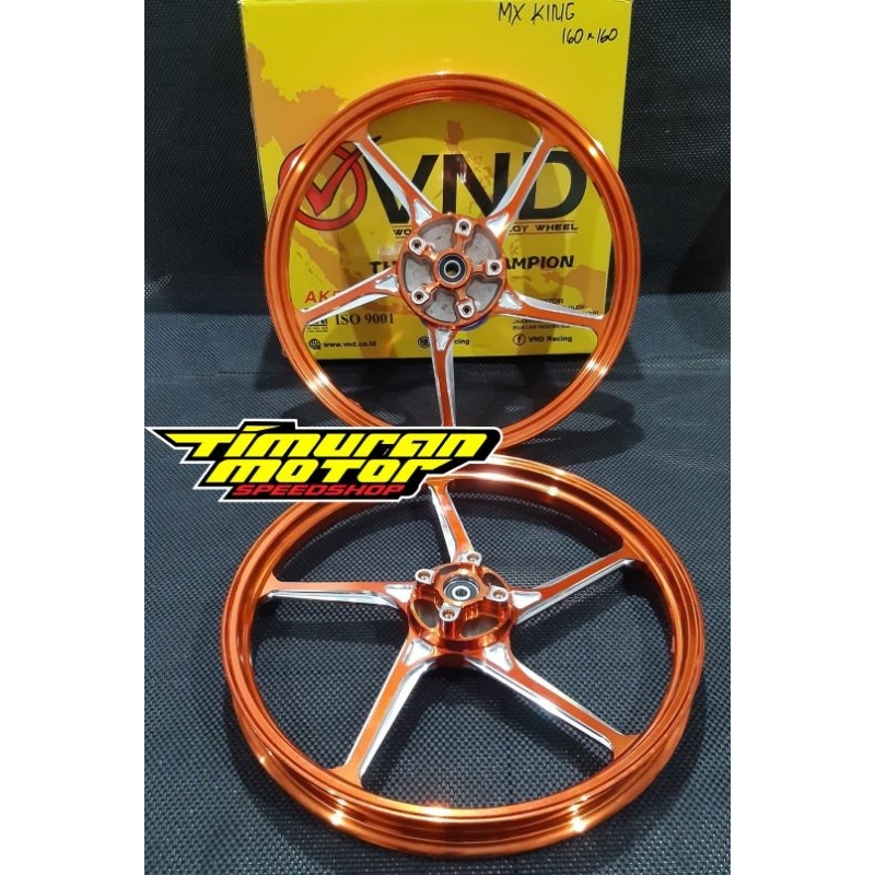 Jual VELG VND AK55 MX KING 160 160 ORANGE | Shopee Indonesia