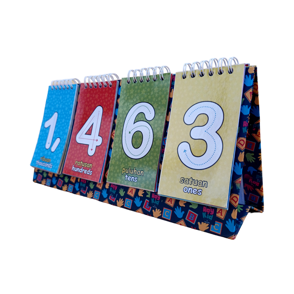Jual Flipbook number cara praktis cepat belajar mengenal angka dan ...