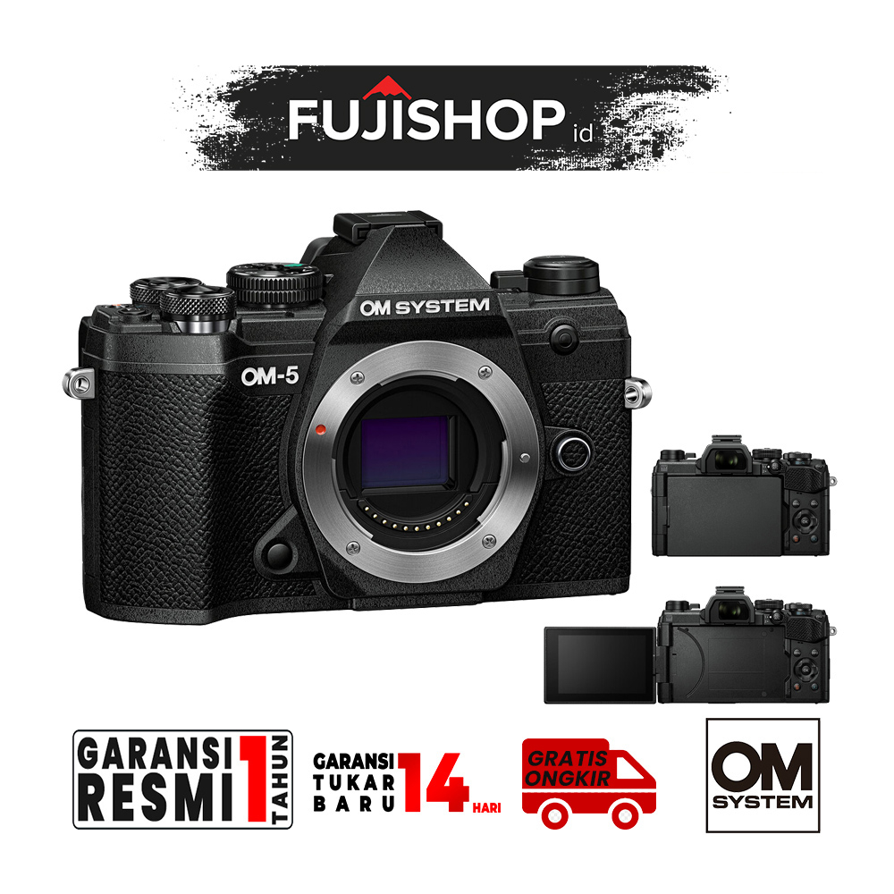Jual Olympus OM System OM 5 Body Kamera Mirrorless Garansi Resmi ...
