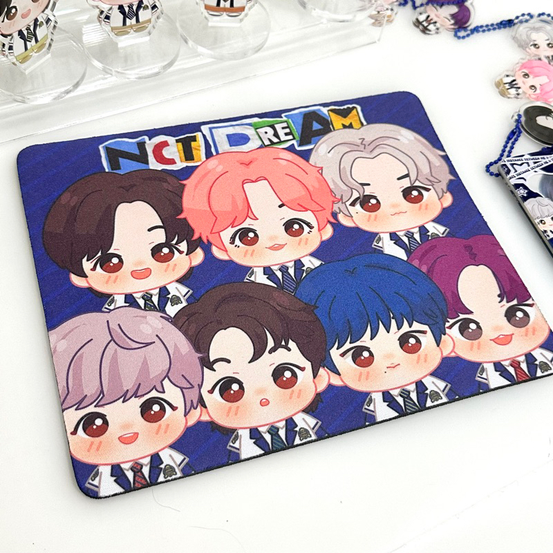 Jual Nct Dream Mousepad Group Version | Nct Dream Candy ISTJ Mousepad ...