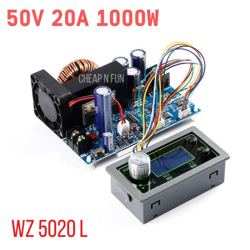 Jual DC Buck Converter CC CV Stepdown Power Supply 50V 20A 1000W ...