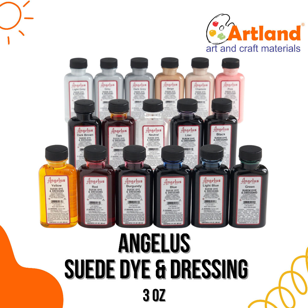 Jual Angelus Suede Dye 3oz // Cat Sepatu Suede // Cat Tas Suede ...