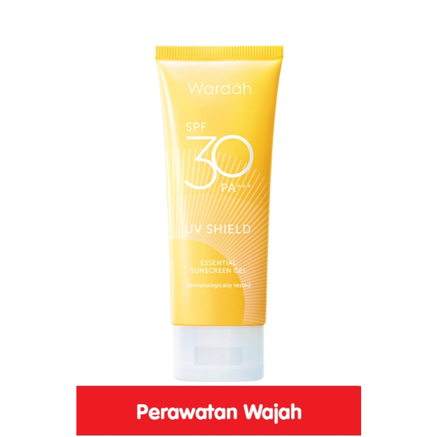 Jual Wardah UV Shield Essential Sunscreen Gel SPF 30 PA+++ 40 ml | Shopee Indonesia