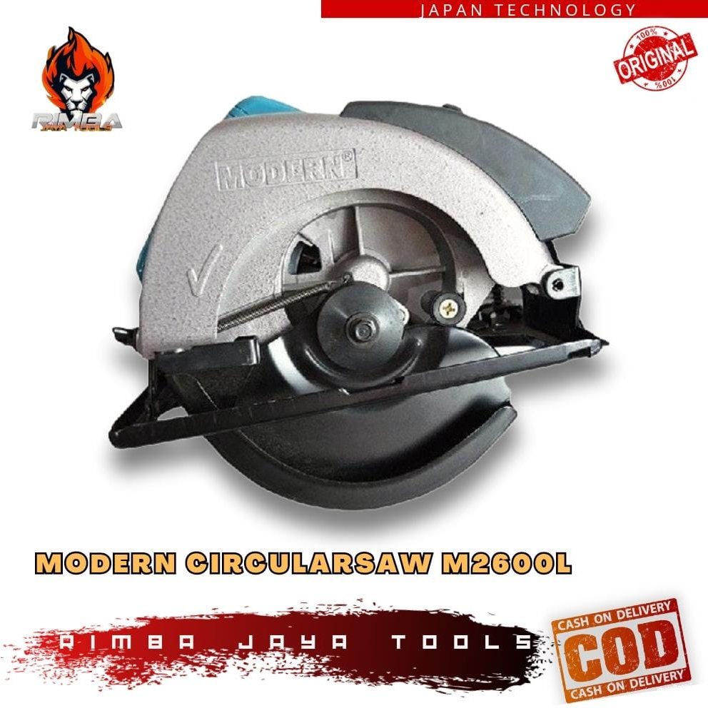 Jual MODERN SERKEL M2600L Circular Saw 7 Inch Gergaji Listrik Circle ...