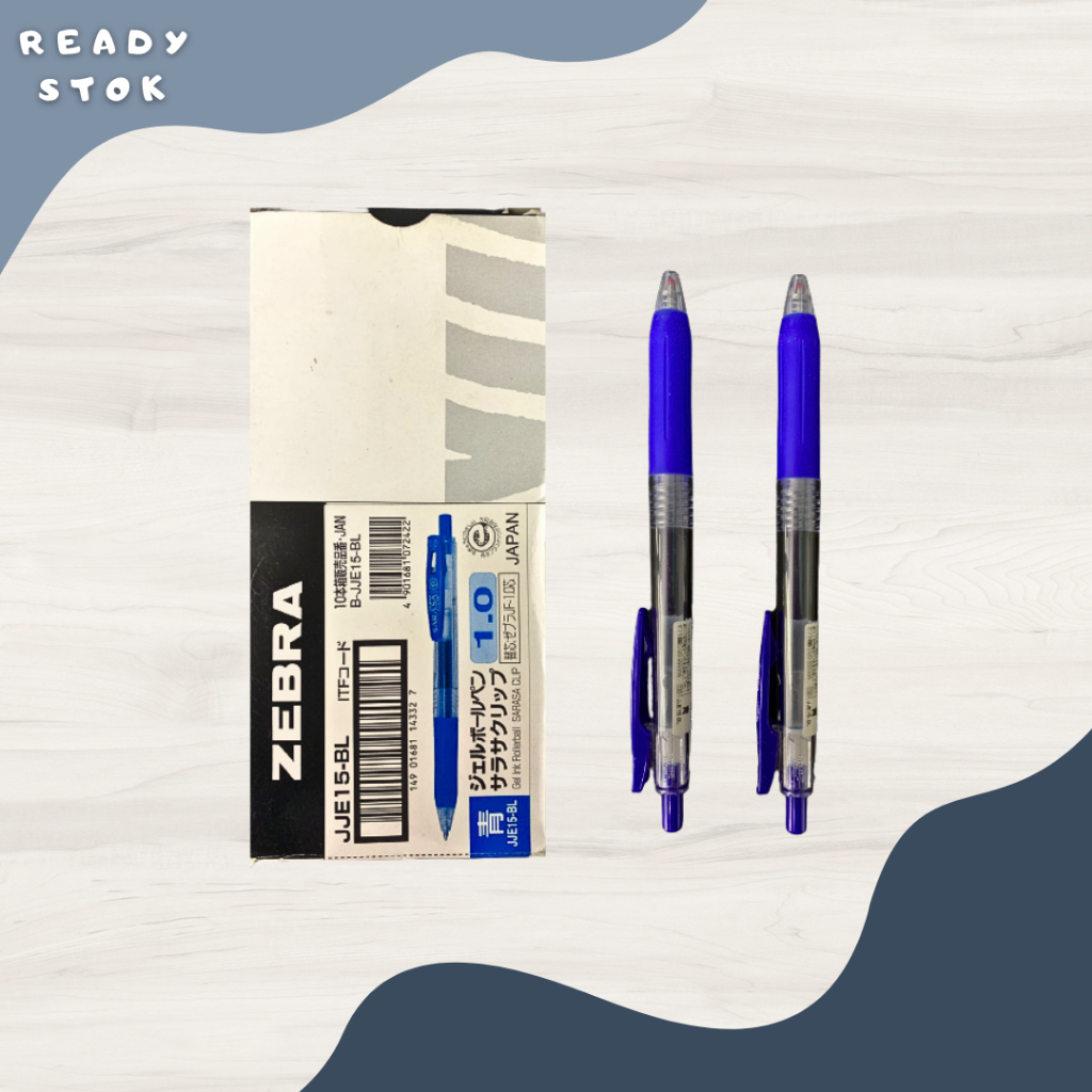 Jual PENA/SARASA ZEBRA/BALLPEN ZEBRA SARASA BIRU/BALL PEN ZEBRA SARASA BLUE 1.0 (PCS) | Shopee ...