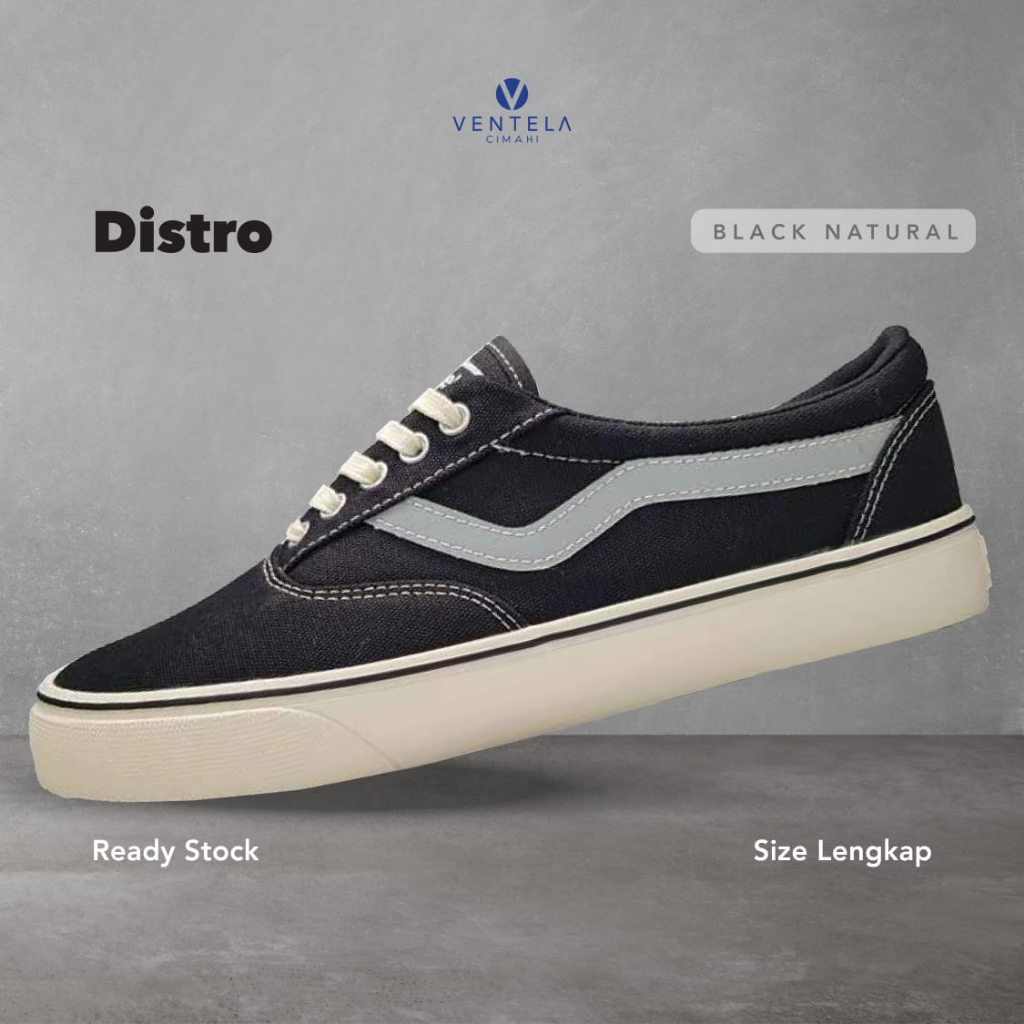 Jual Ventela Distro Black Natural | Shopee Indonesia
