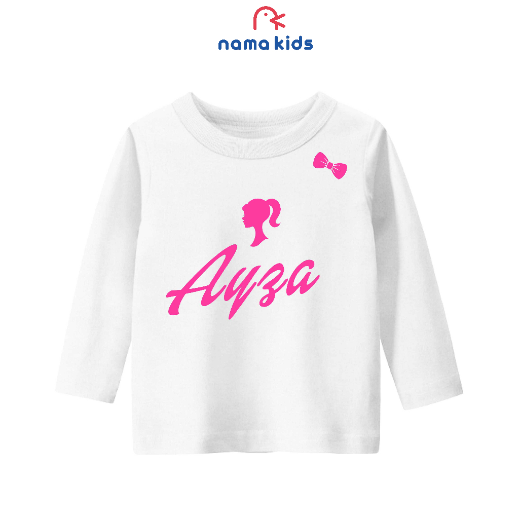 Jual KAOS ANAK BARBIE CUSTOM SABLON DESAIN SILUET BERBIE CUSTOM NAMA ... Jual KAOS ANAK BARBIE CUSTOM SABLON DESAIN SILUET BERBIE CUSTOM NAMA ...