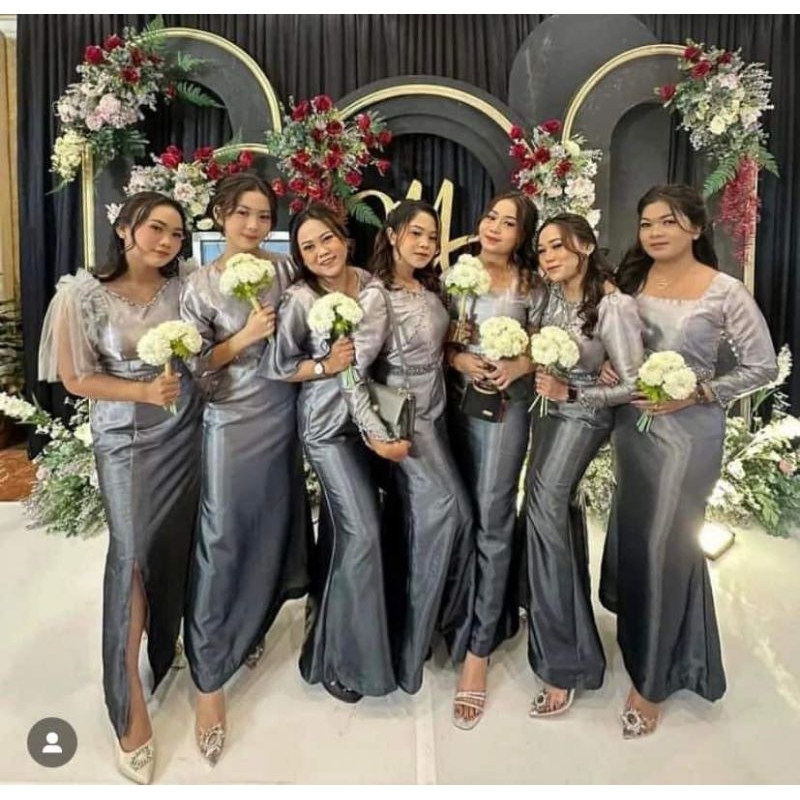 Jual BRIDESMAIDS Dress • Dress Gradasi • Sarimbit • Couple • Request ...