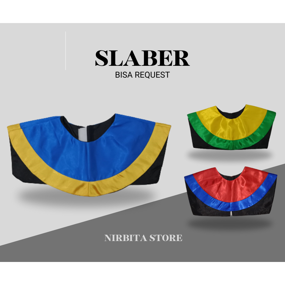 Jual Slaber - Slaber Wisuda - Kerah Wisuda - Perlengkapan Wisuda ...