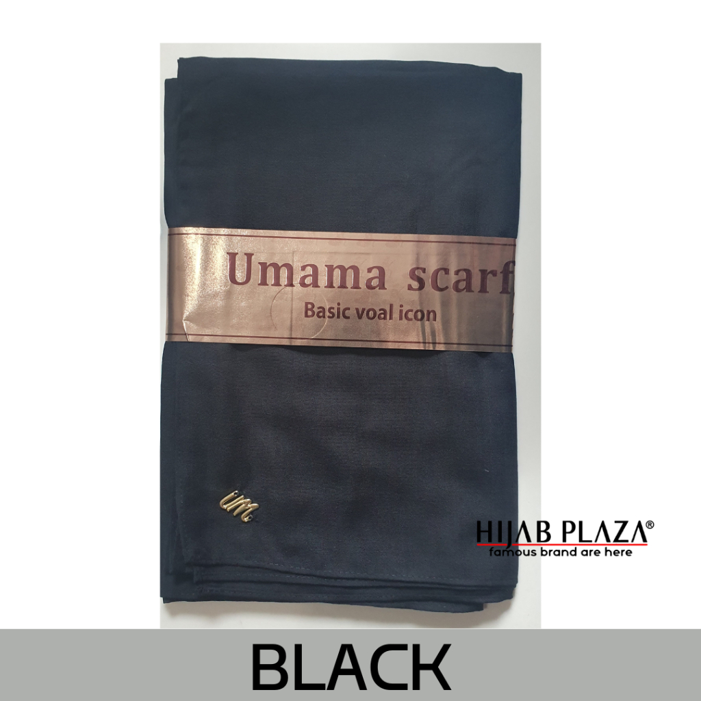 Jual Umama Scarf Basic Voal Icon Metal Logo dan Non Logo Hijab Segi ...