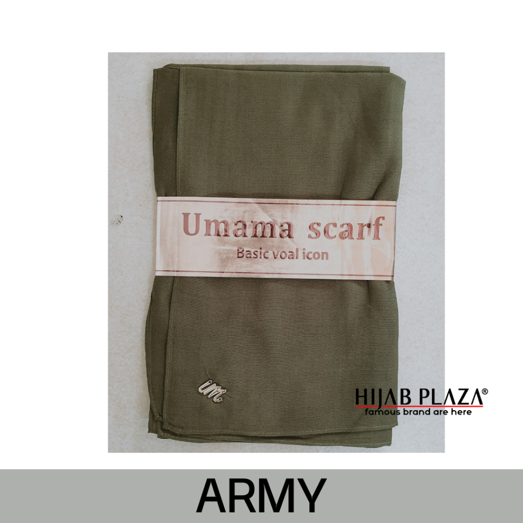 Jual Umama Scarf Basic Voal Icon Metal Logo dan Non Logo Hijab Segi ...