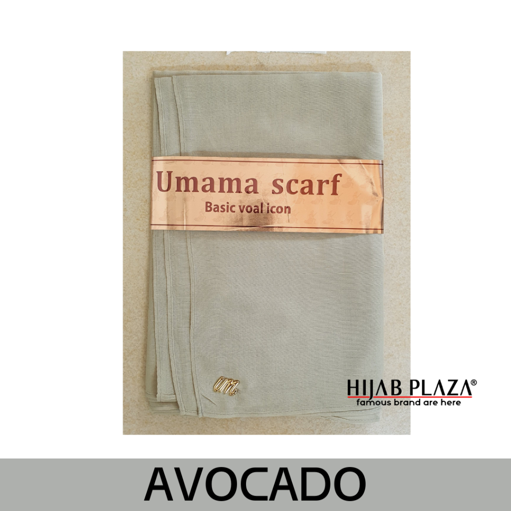 Jual Umama Scarf Basic Voal Icon Metal Logo dan Non Logo Hijab Segi ...