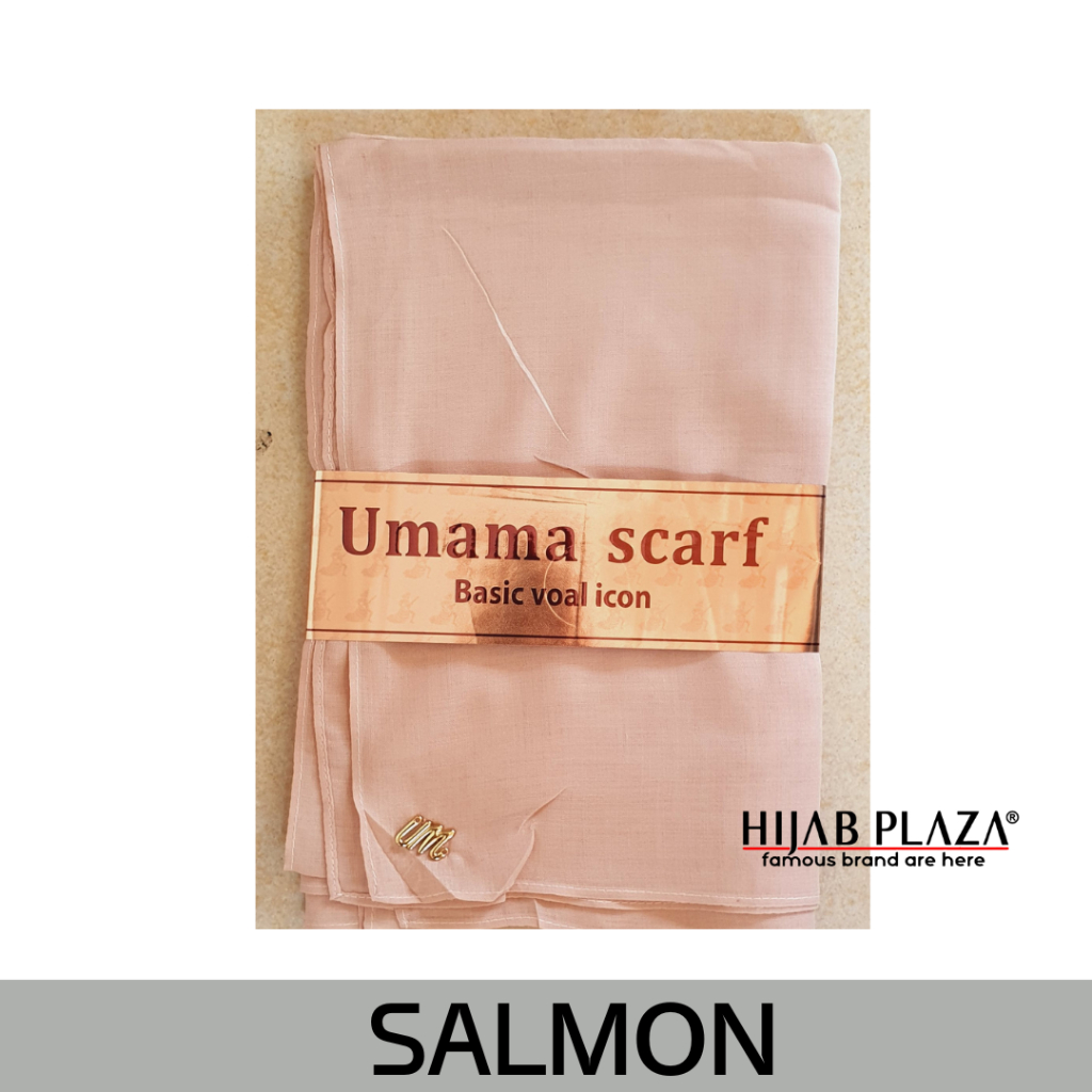 Jual Umama Scarf Basic Voal Icon Metal Logo dan Non Logo Hijab Segi ...