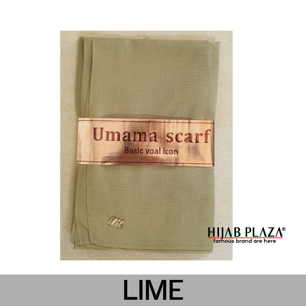 Jual Umama Scarf Basic Voal Icon Metal Logo dan Non Logo Hijab Segi ...