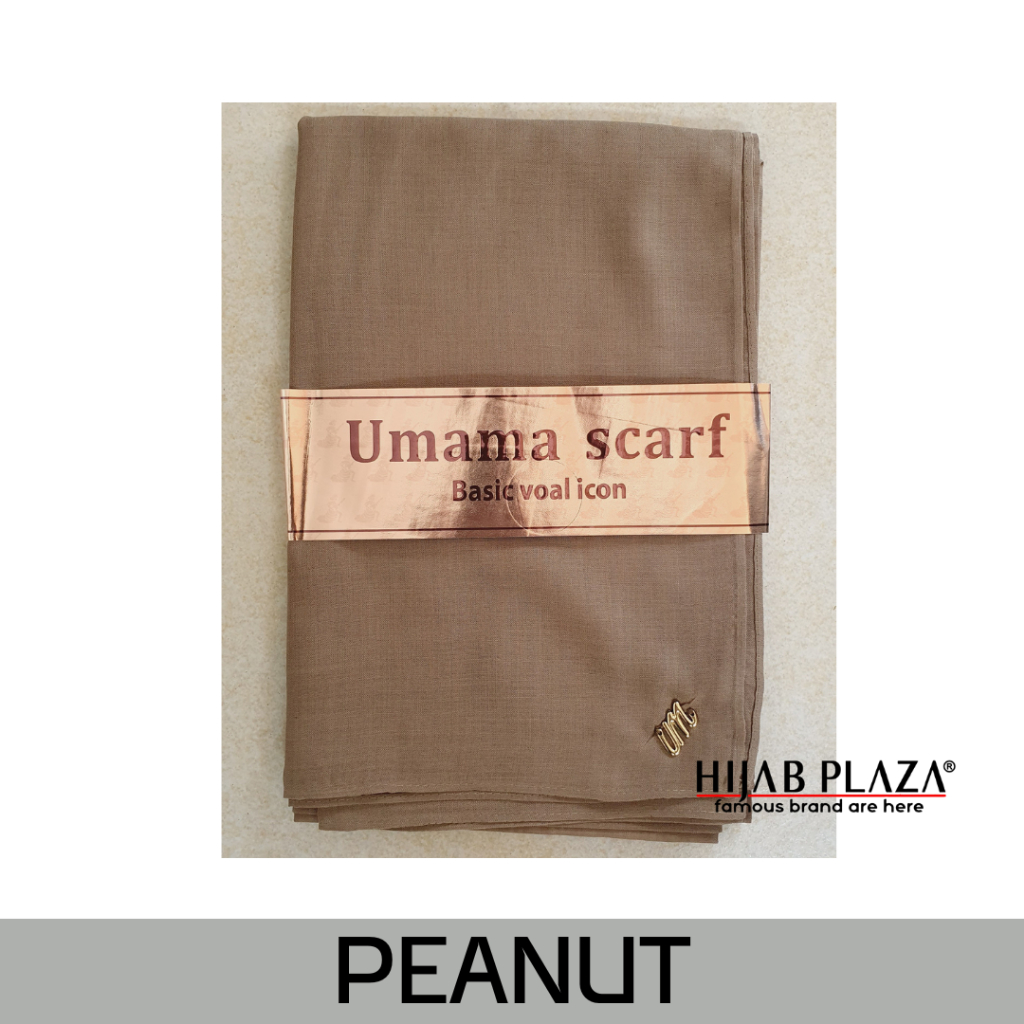 Jual Umama Scarf Basic Voal Icon Metal Logo dan Non Logo Hijab Segi ...
