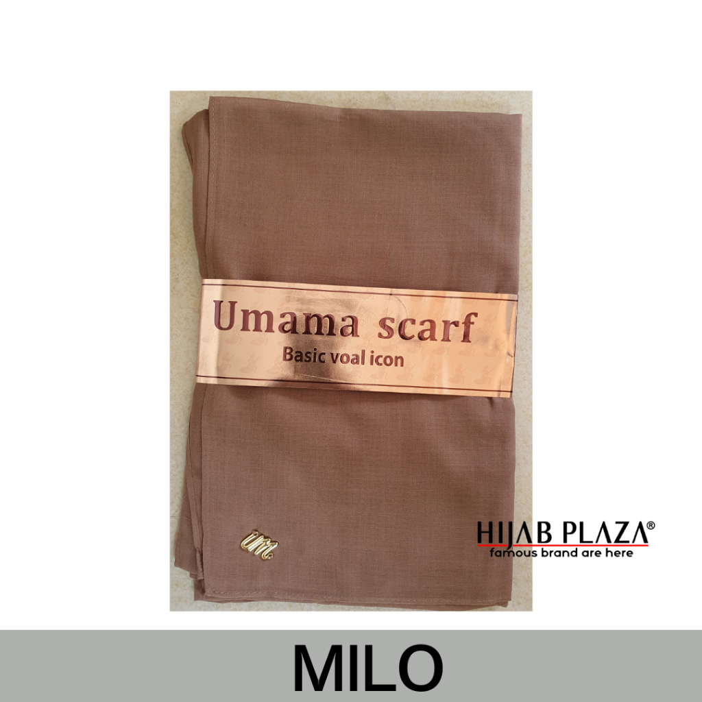 Jual Umama Scarf Basic Voal Icon Metal Logo dan Non Logo Hijab Segi ...