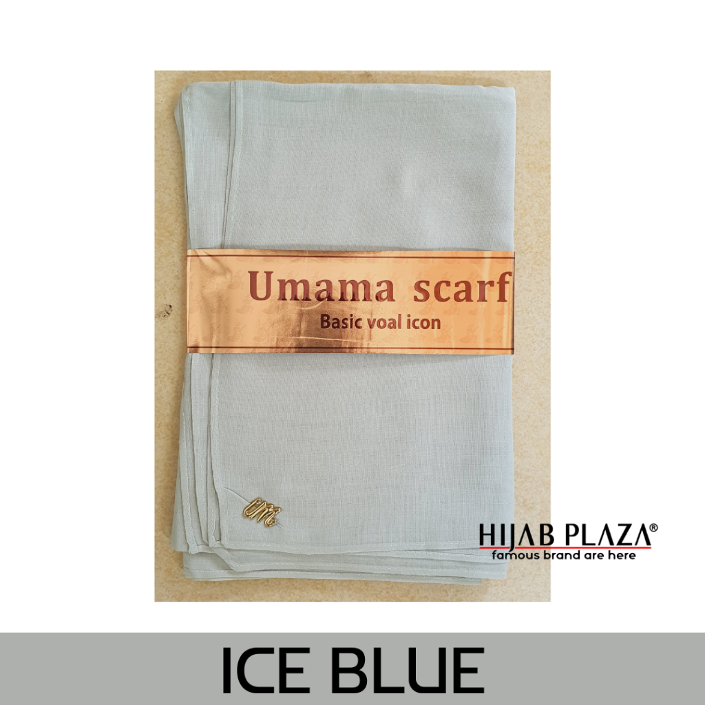 Jual Umama Scarf Basic Voal Icon Metal Logo dan Non Logo Hijab Segi ...