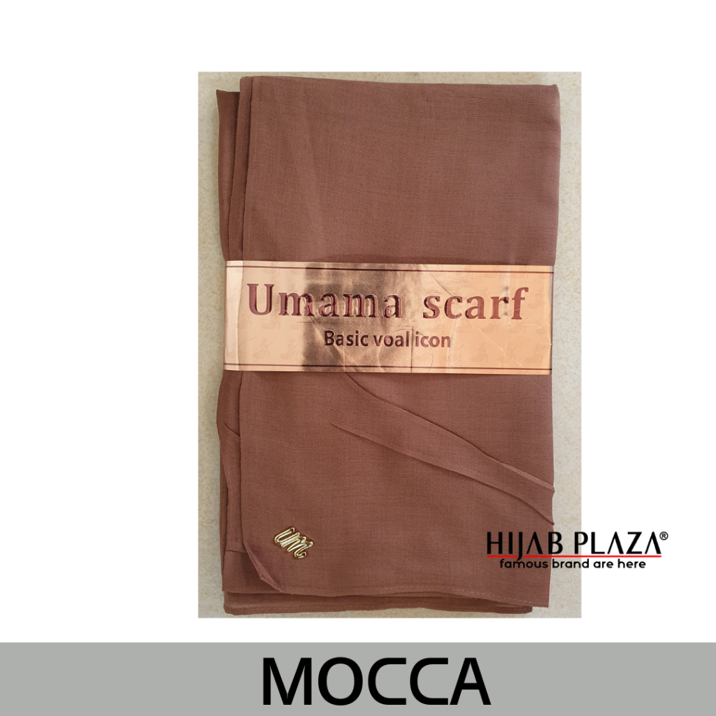 Jual Umama Scarf Basic Voal Icon Metal Logo dan Non Logo Hijab Segi ...
