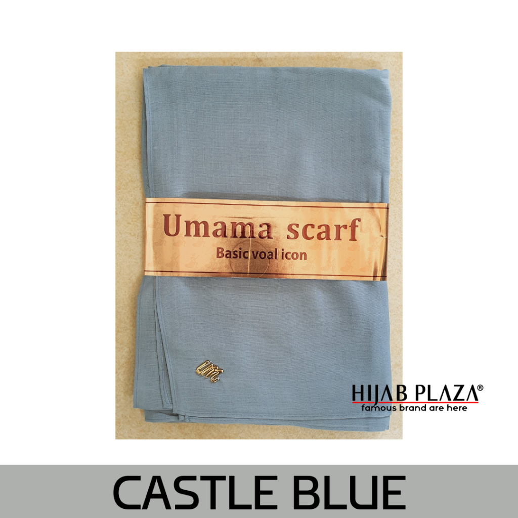 Jual Umama Scarf Basic Voal Icon Metal Logo dan Non Logo Hijab Segi ...