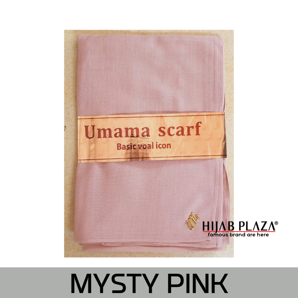 Jual Umama Scarf Basic Voal Icon Metal Logo dan Non Logo Hijab Segi ...