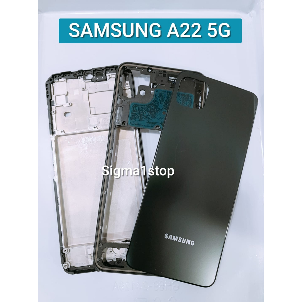 Jual SAMSUNG A22 5G CASING HOUSING BACK DOOR COVER CASE FRAME LCD ...