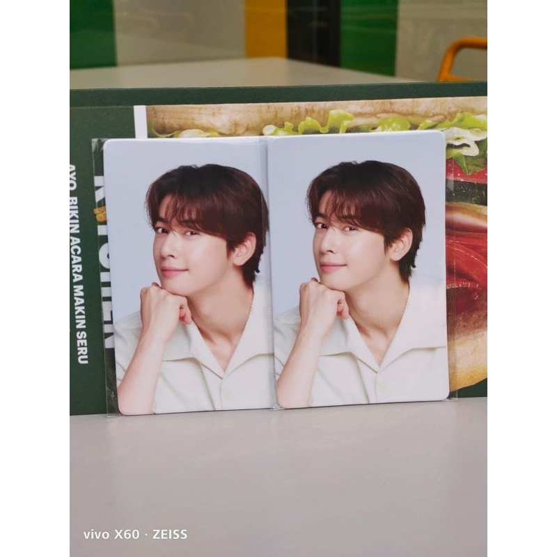 Jual Photocard Cha Eunwoo x Subway | Shopee Indonesia