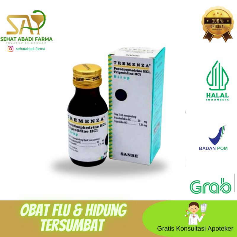 Jual Tremenza Sirup 60 ml | Shopee Indonesia