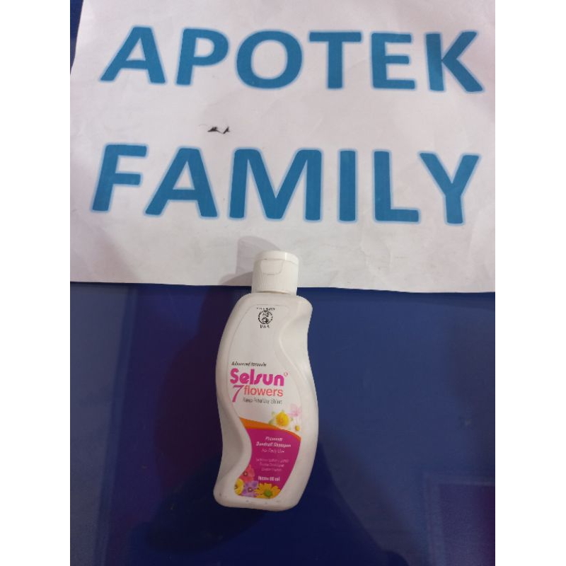 Jual Selsun Shampoo Anti Dandruff 7 Flowers 60ml | Shopee Indonesia