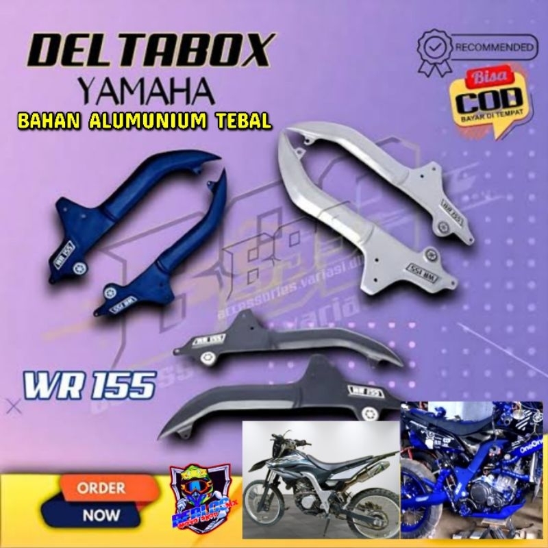 Jual DELTABOX YAMAHA WR 155 PNP BAHAN ALMUNIUM TEBAL ANTI PENYOK ...