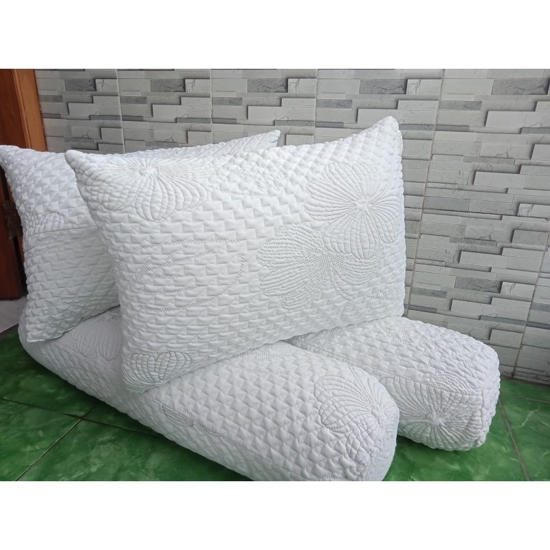 Jual Bantal Guling Hotel full busa polos | Shopee Indonesia