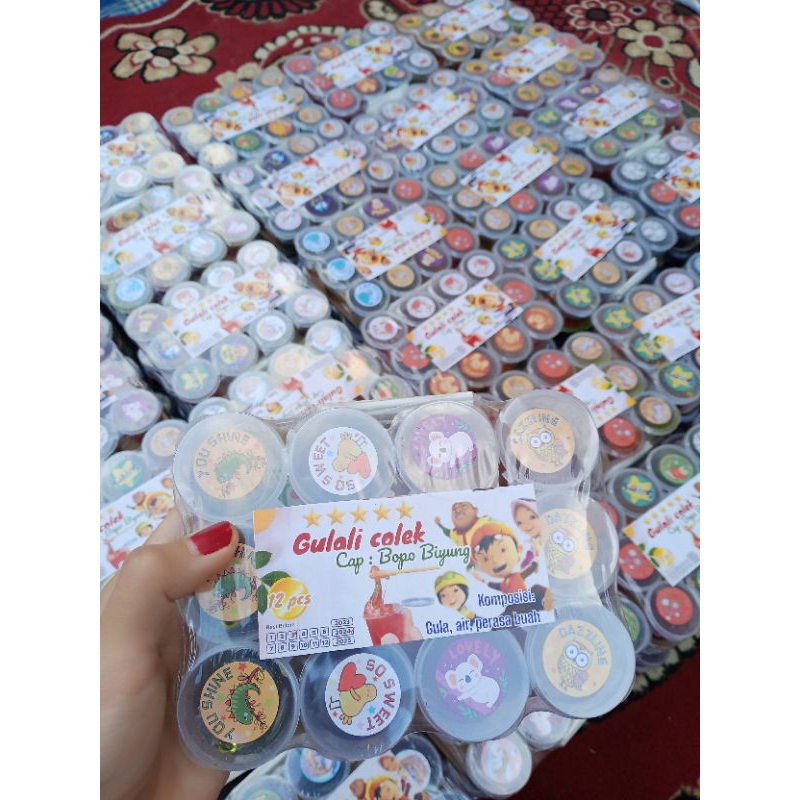 Jual permen gulali colek 1 pak isi 12 pcs. | Shopee Indonesia
