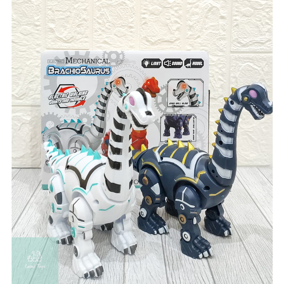 Jual Mainan Anak Robot Dinosaur Mechanical Brachiosaurus Dinosaurus 168 ...