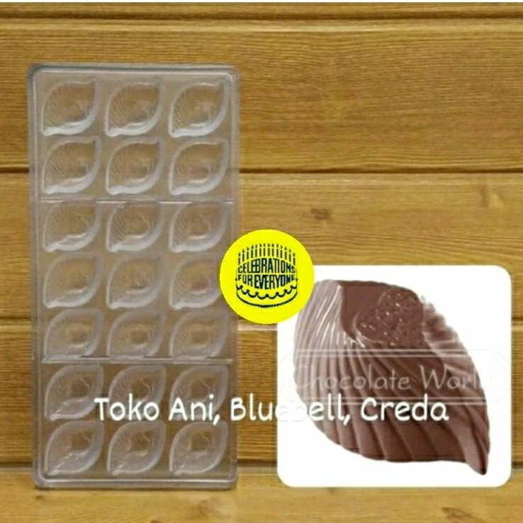 Jual Chocolate Mold Polycarbonate / Cetakan Coklat Praline : Heart with ...