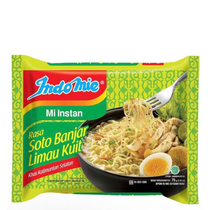 Jual Indomie Mie Instant Kuah Goreng Kebuli Rawon Kari ayam Soto Banjar ...