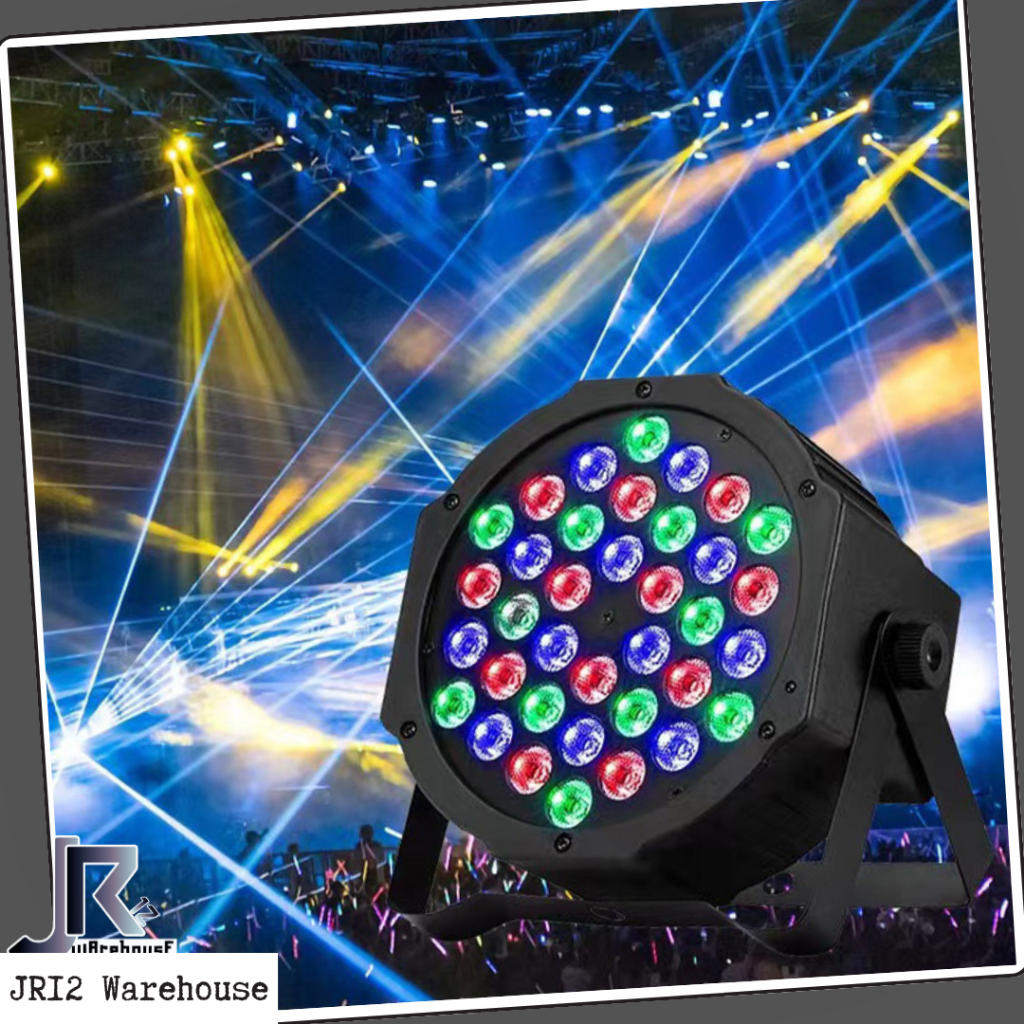 Jual Lampu Sorot Panggung Disco DJ DMX Port PAR LED Proyektor Lampu ...