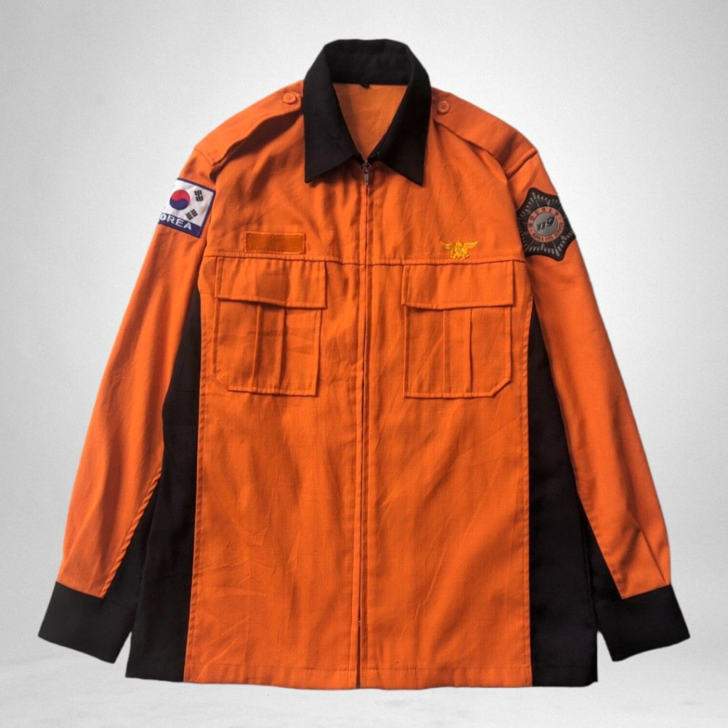 Jual FIRE SERVICE Uniform Work Shirt 2 Pocket SECOND | Shopee Indonesia