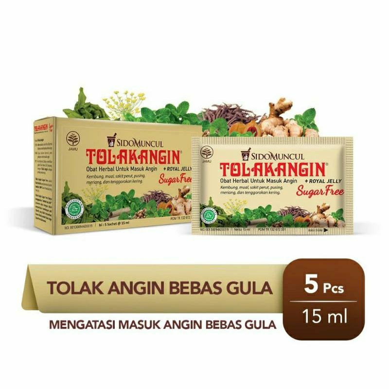 Jual Tolak angin less sugar ( 5 Sachet ) | Shopee Indonesia