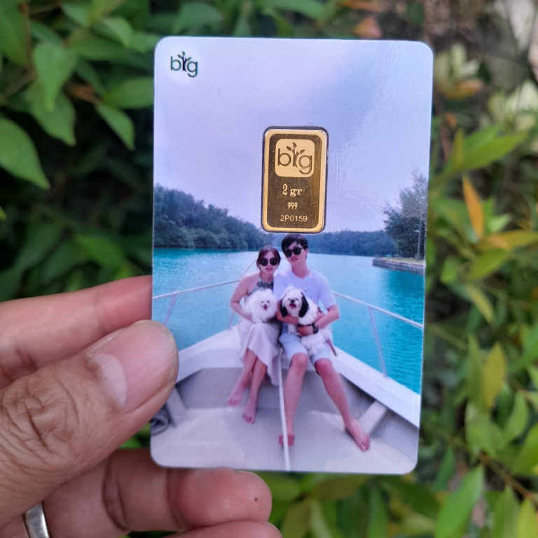 Jual EMAS MINI 24 KARAT CUSTOM BIG GOLD 2 GRAM | Shopee Indonesia
