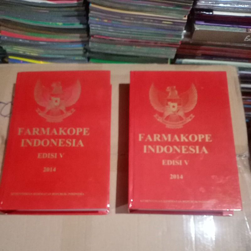 Jual BUKU FARMAKOPE INDONESIA EDISI 5 2014 BUKU 1 & 2 /SATU PAKET ...