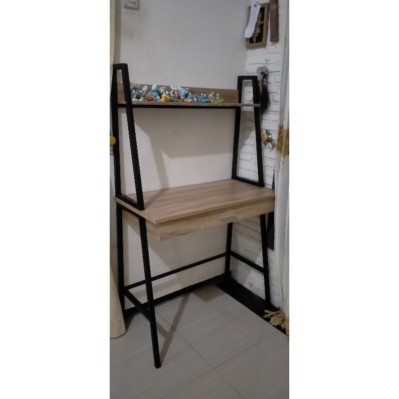 Jual meja belajar/meja kerja/rak buku | Shopee Indonesia