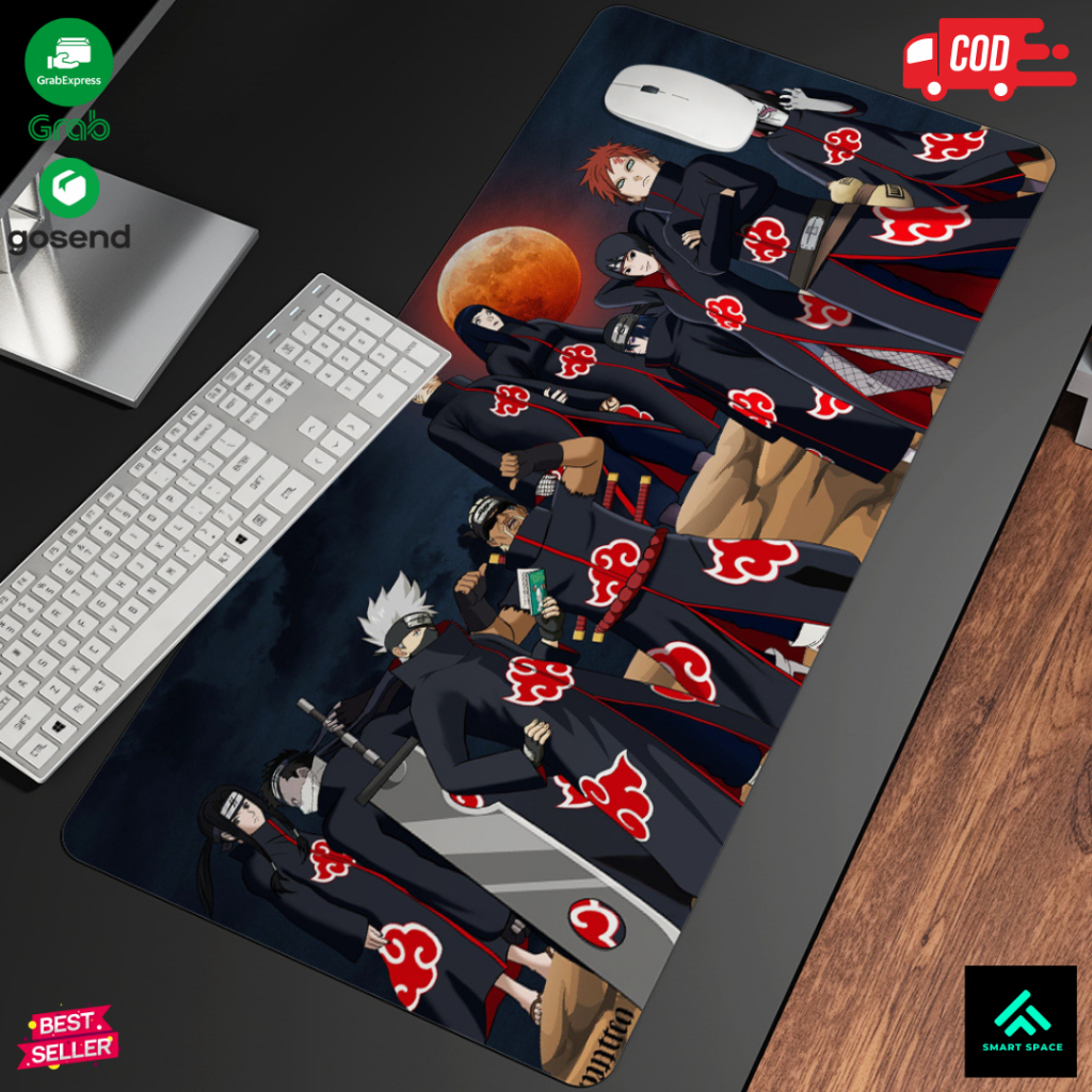 Jual [SPCE] Naruto Akatsuki OLEVO Gaming Mouse Pad XL Desk Mat 800 x ...