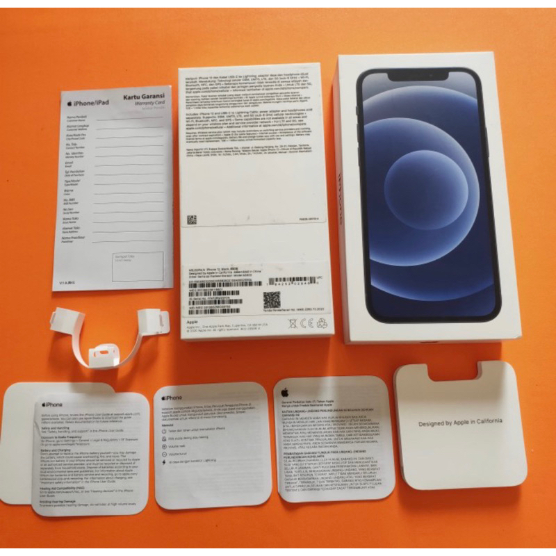 Jual Dus Box iPhone 12 iBox Black Original Copotan 100% | Shopee Indonesia