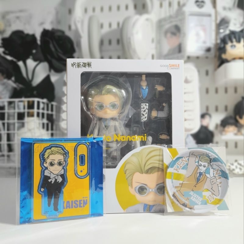 Jual (READY) set nendoroid BIB + can coaster + mini standee nanami ...