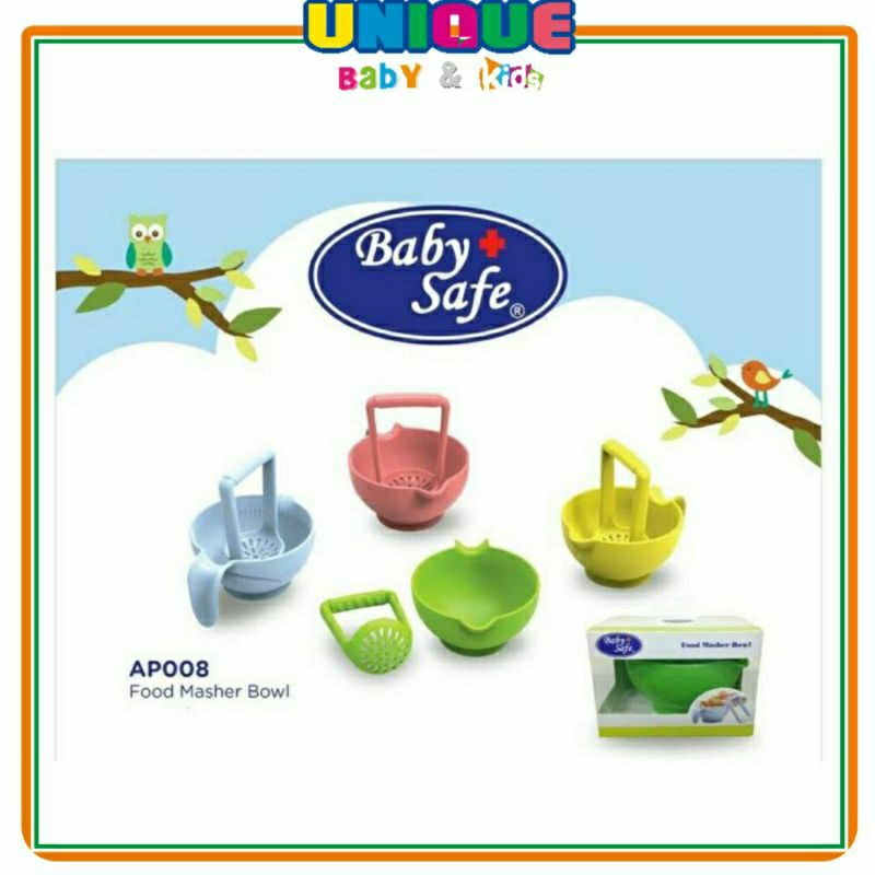 Jual Baby Safe Food Masher Bowl EN 14372 | Shopee Indonesia