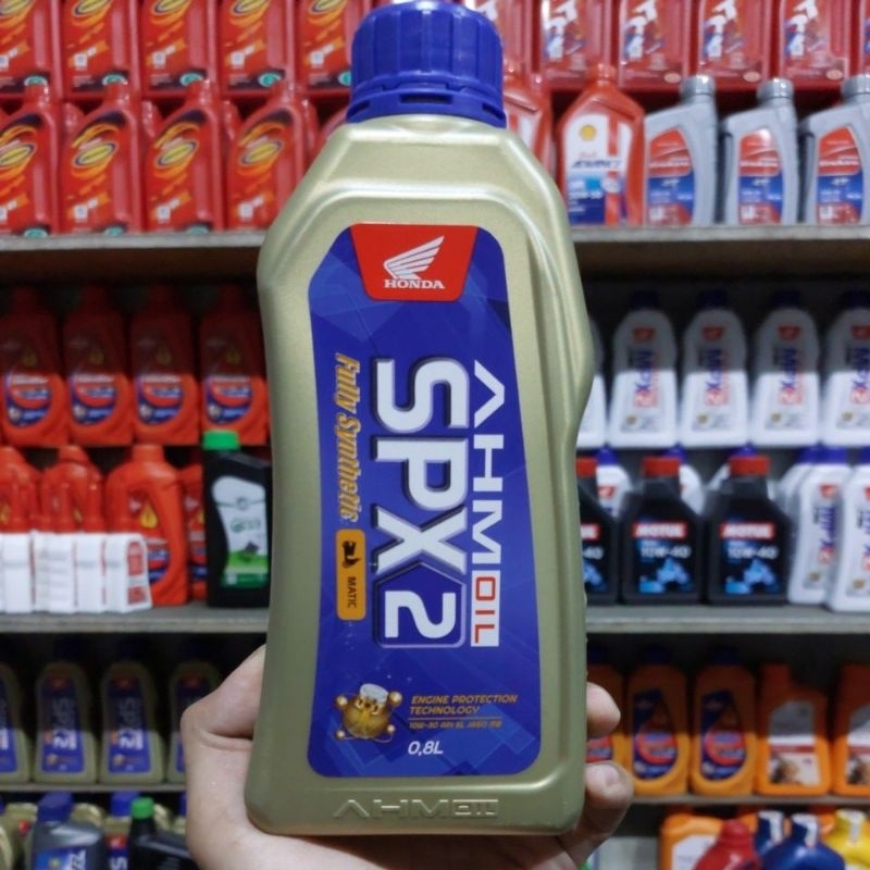 Jual AHM OIL SPX 2 (800ml) OLI AHM MATIC Oli Vario Beat Scoopy | Shopee ...