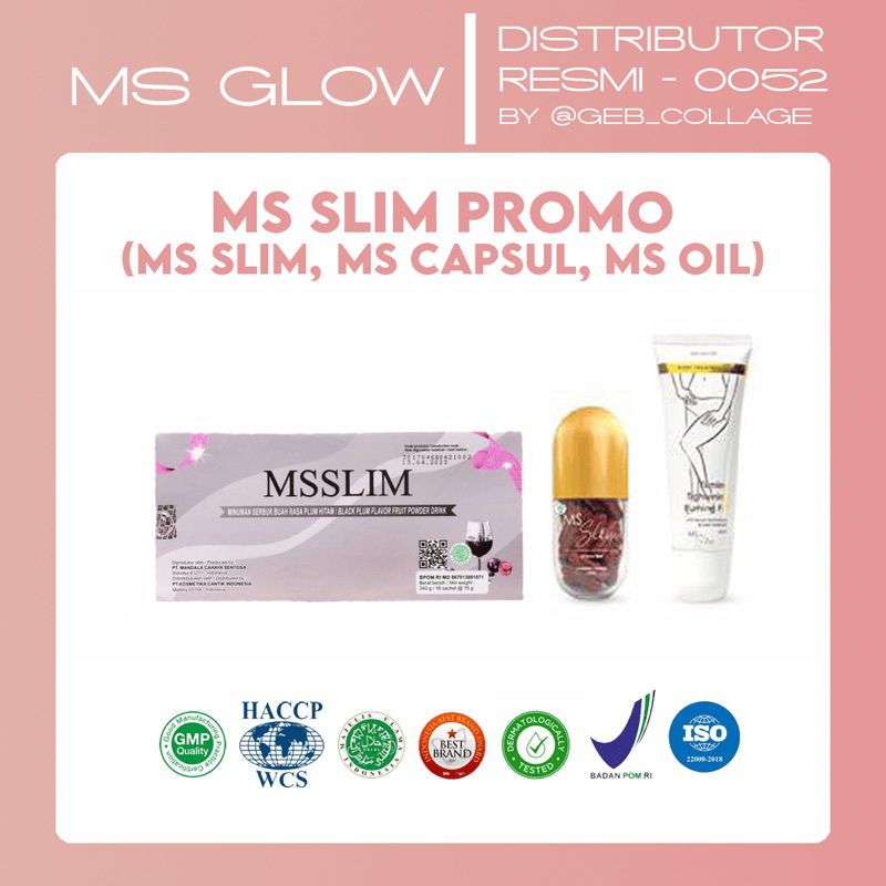 Jual Ms Glow Ms Slim Promo ( Ms Capsule / Ms Oil / Ms Black ) | Shopee ...