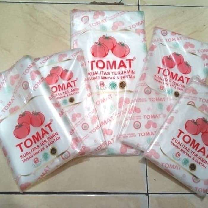 Jual plastik pe bening cap tomat | Shopee Indonesia