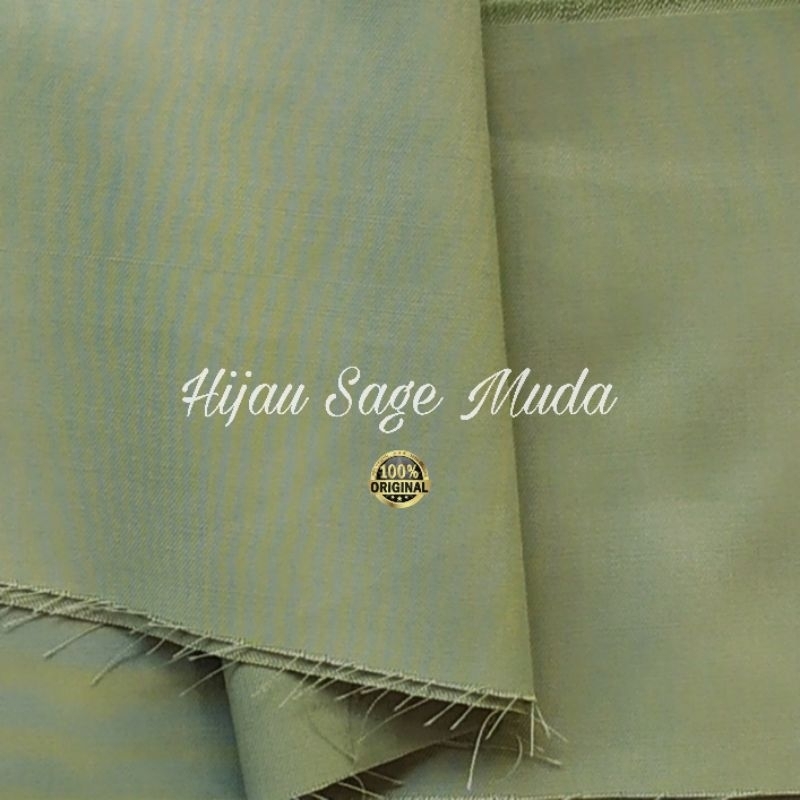Jual Kain Katun Toyobo Premium Sage Muda per 0,5 meter | Shopee Indonesia