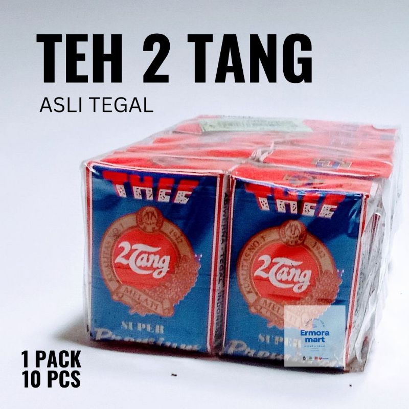 Jual Teh 2 Tang Premium Teh Seduh 1 Pack isi 10.pcs | Shopee Indonesia