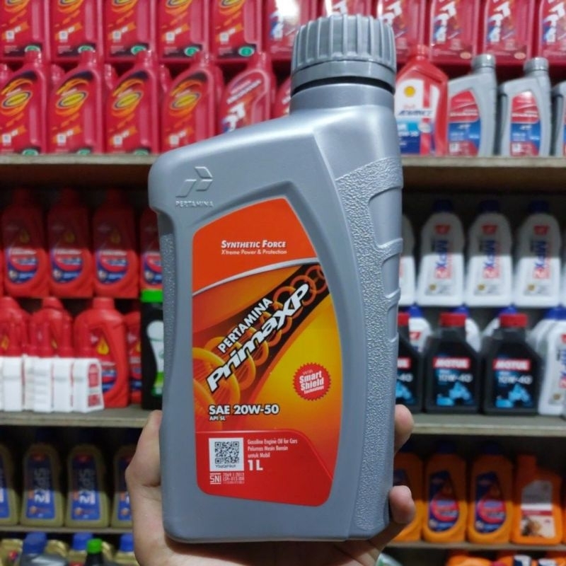 Jual OLI PRIMA XP Pertamina SAE 20W-50 (1 Liter) | Shopee Indonesia